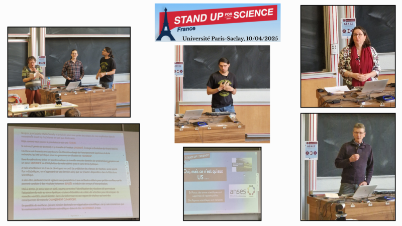 Stand-up for science : Let's organize ! – IDEEV