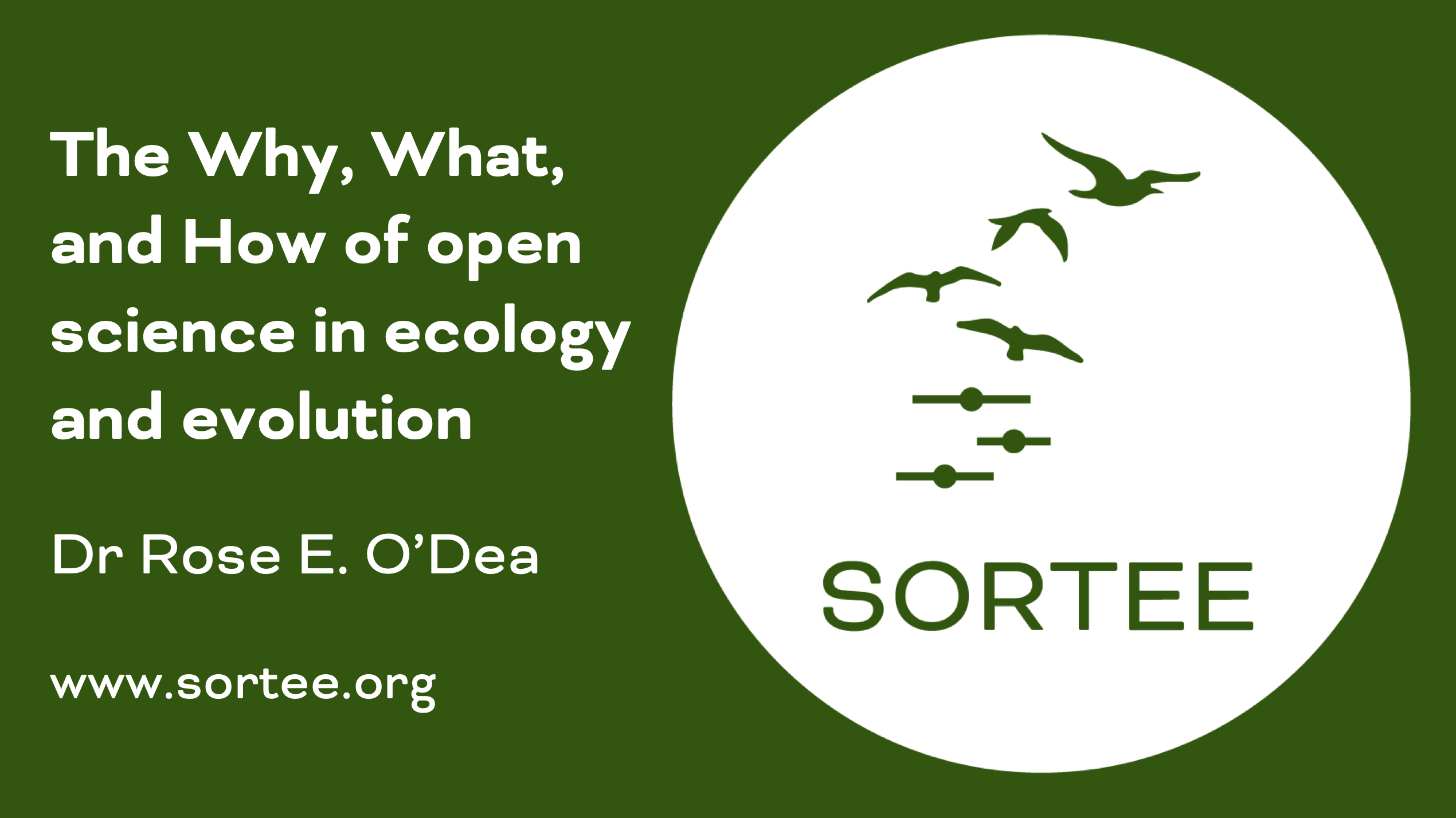 The Why, What, and How of open science in ecology and evolution – IDEEV
